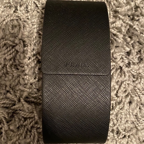 Prada | Accessories | Prada Authentic Hard Eyeglass Case | Poshmark
